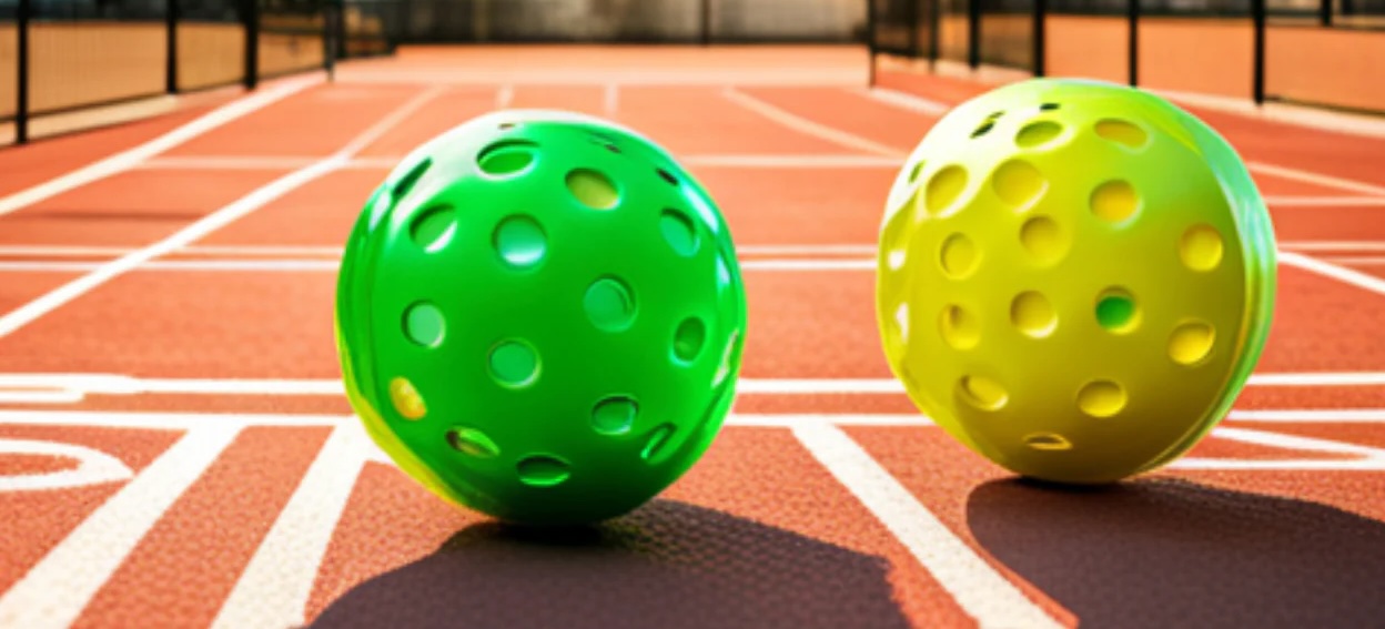 Types of Balls - MY Pickleball Time